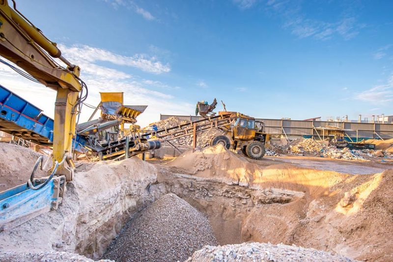 Μονάδα ανακύκλωσης αδρανών υλικών ΑΕΚΚ | Kostelidis Recycling ...